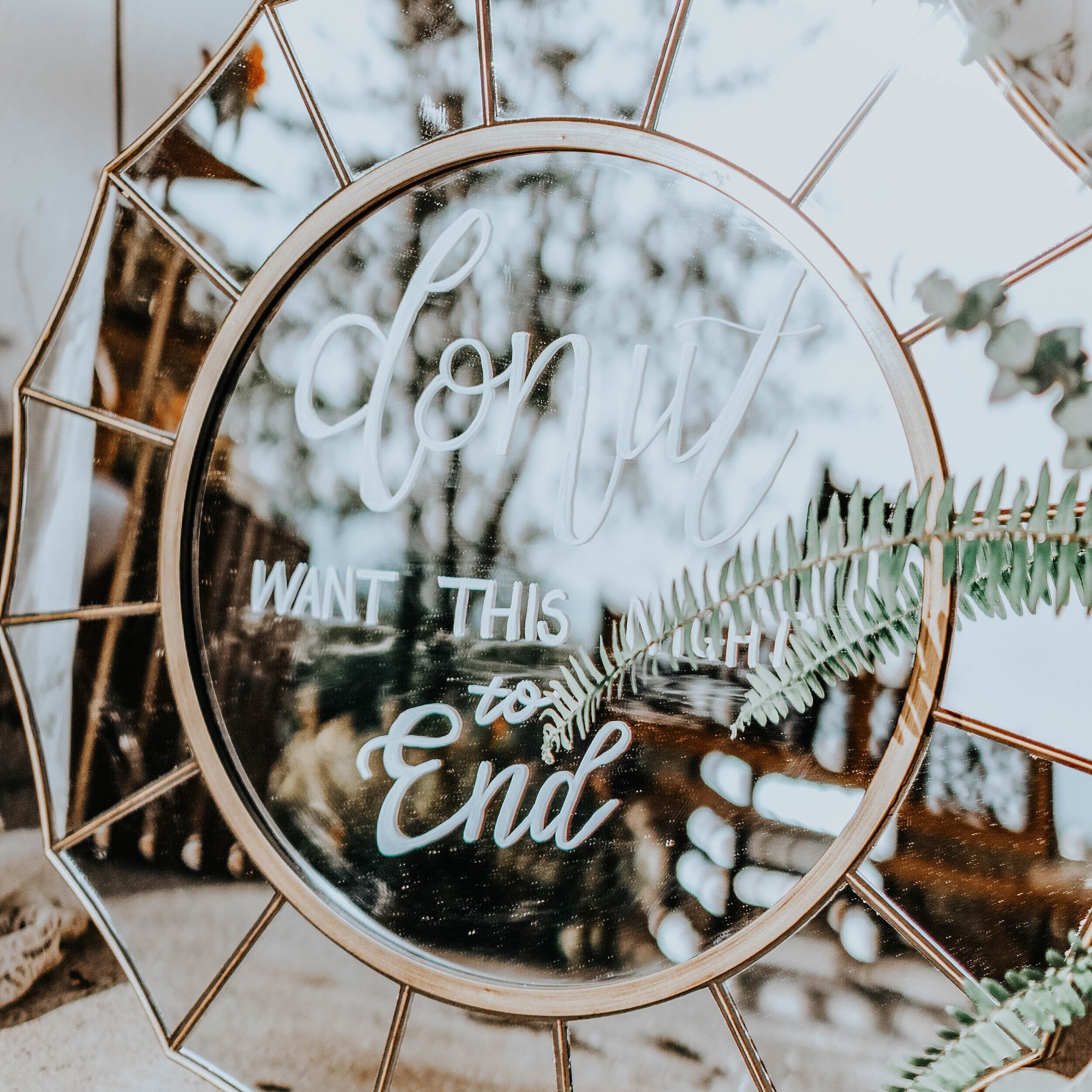 Custom Calligraphy Signs for your Wedding - Brand Creator & Calligrapher